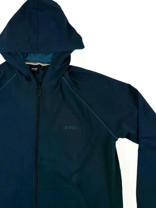 BOSS Hooded Zip-fastening Sweatshirt
