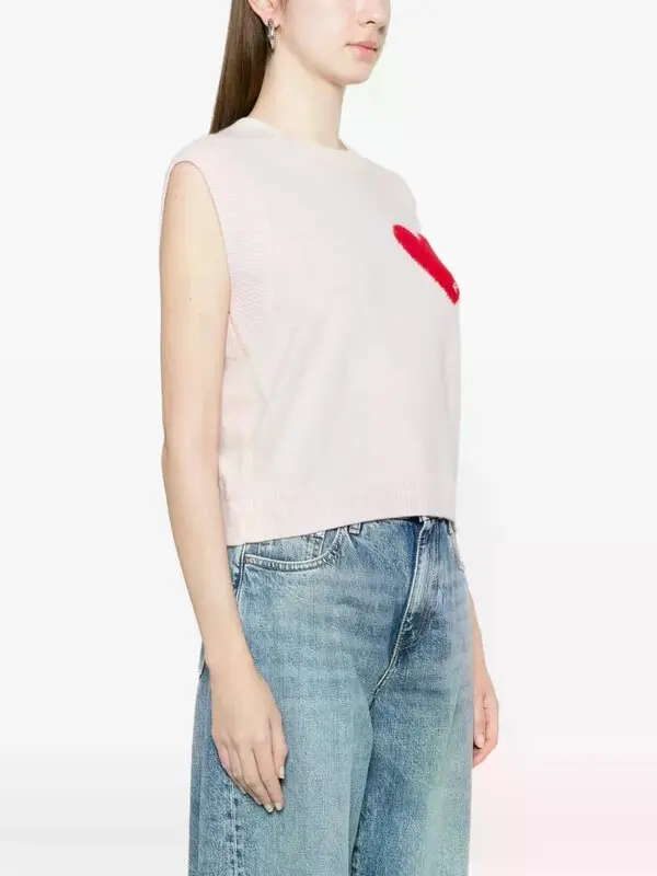 From Future Heart-knitted Vest