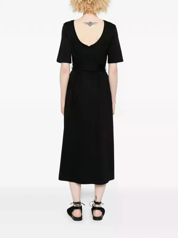 PSOPHIA Belted Midi Dress