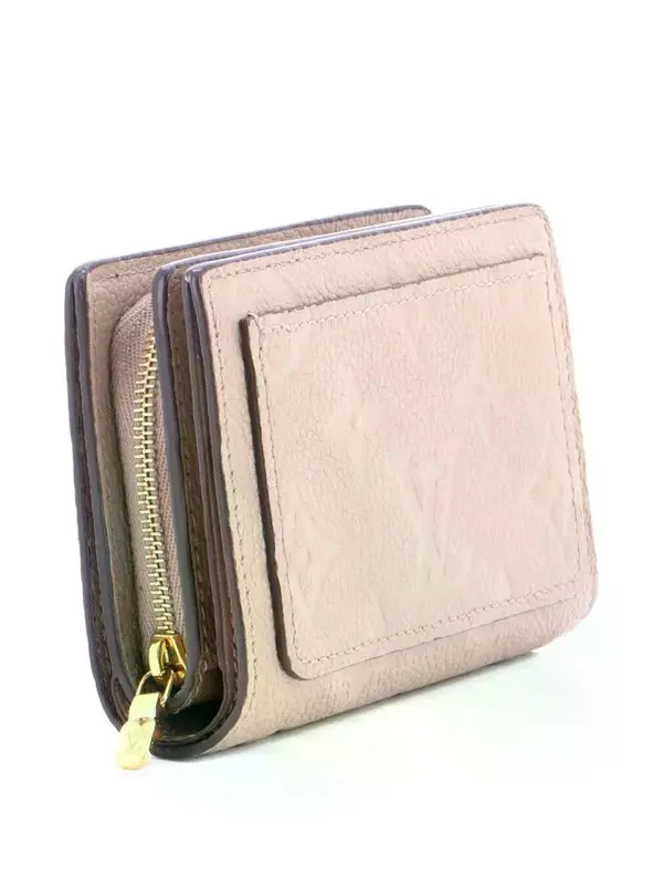 LOUIS VUITTON Clea Wallet Monogram Empreinte Leather Small Wallets