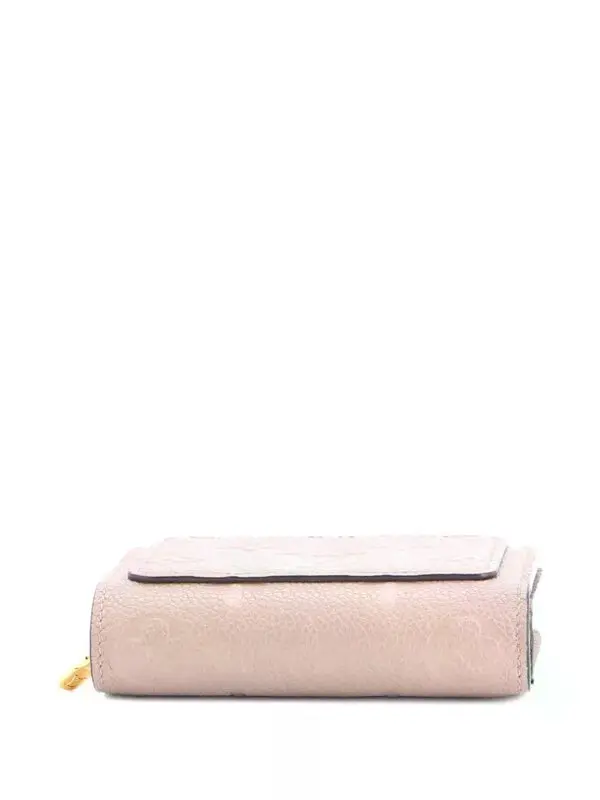 LOUIS VUITTON Clea Wallet Monogram Empreinte Leather Small Wallets