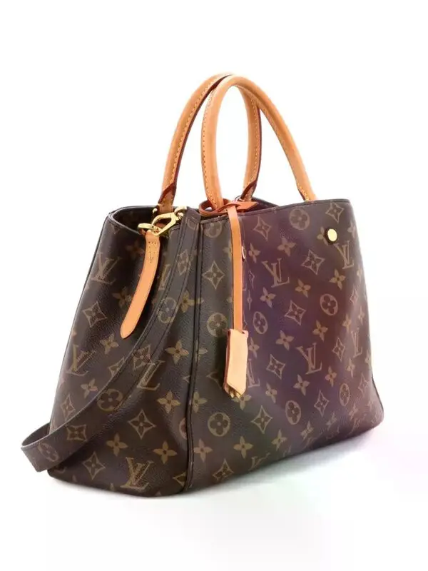 LOUIS VUITTON Montaigne Handbag Monogram Canvas Mm