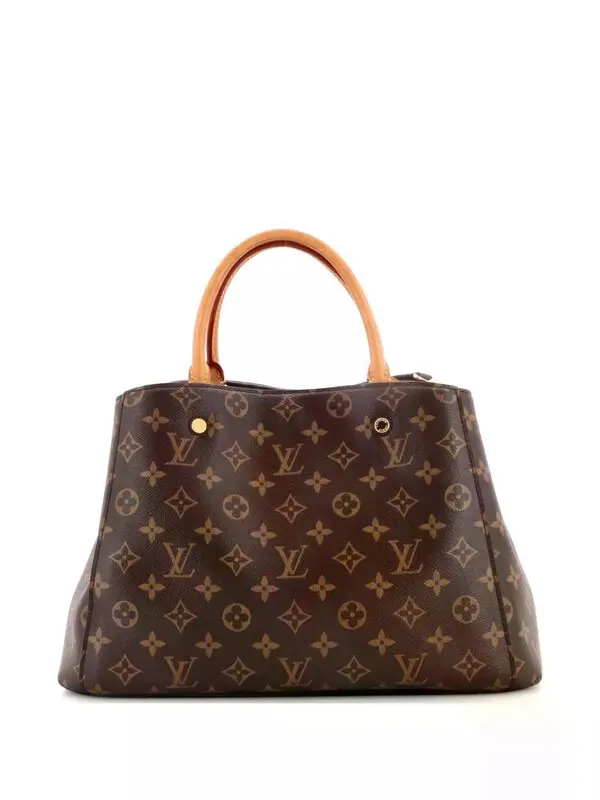LOUIS VUITTON Montaigne Handbag Monogram Canvas Mm