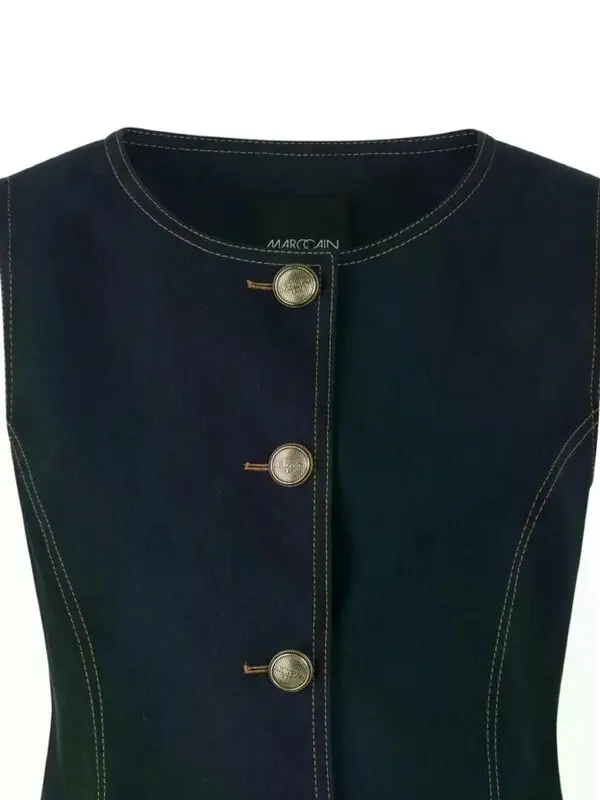 MARCCAIN Button Seam Waistcoat