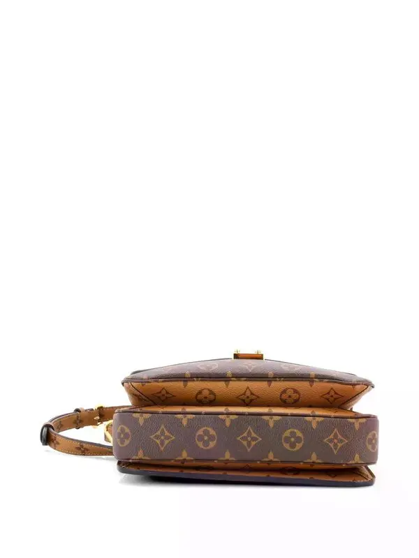 LOUIS VUITTON Pochette Metis Reverse Monogram Canvas - Brown