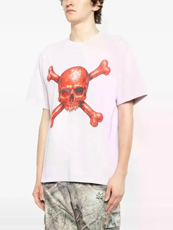 MELT Skull Bones Printed T-shirt