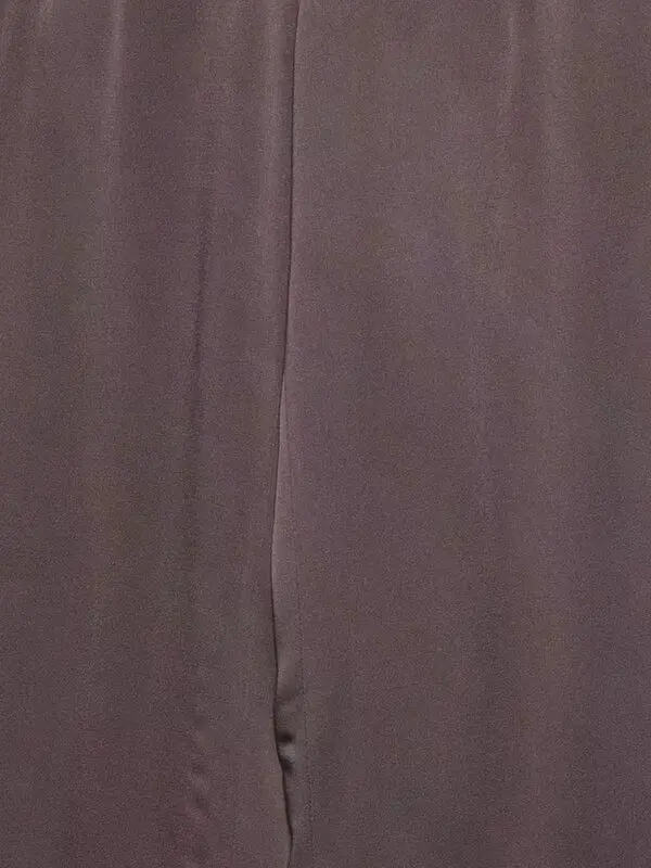 Antonelli Firenze Elasticated-waistband Palazzo Pants - Purple