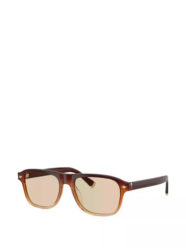 Brunello Cucinelli Rectangle-frame Sunglasses