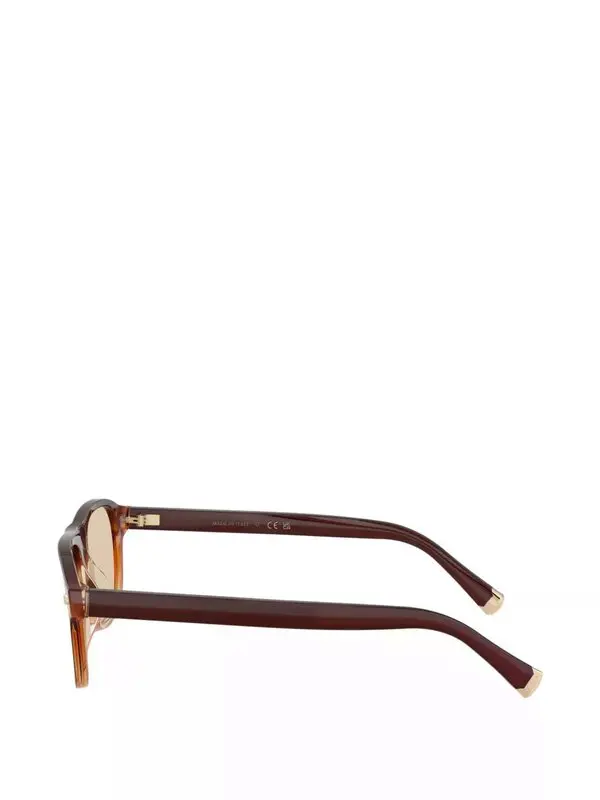 Brunello Cucinelli Rectangle-frame Sunglasses