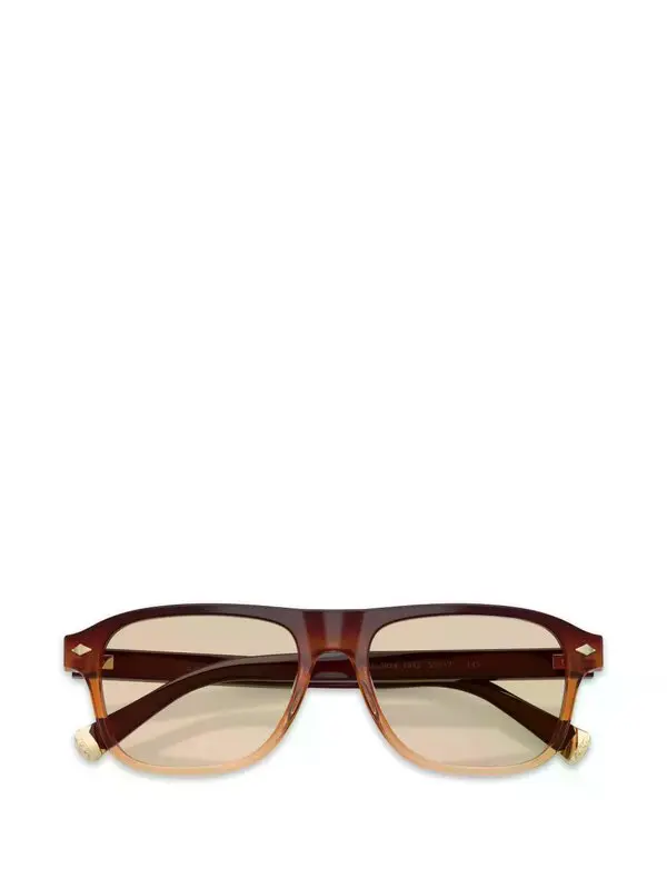 Brunello Cucinelli Rectangle-frame Sunglasses