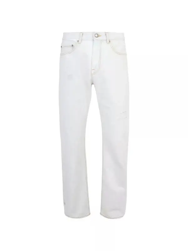 Roberto Cavalli Distressed Regular Fit Jeans