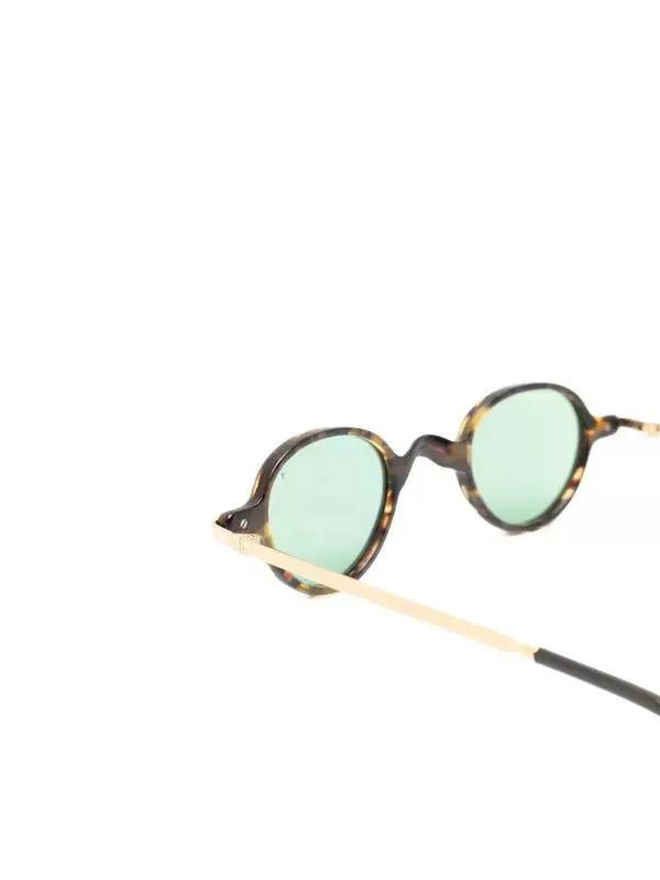 EYEPETIZER Round Frame Sunglasses - Green