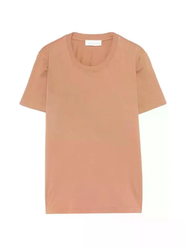 ROBERTO COLLINA Crew-neck T-shirt - Brown