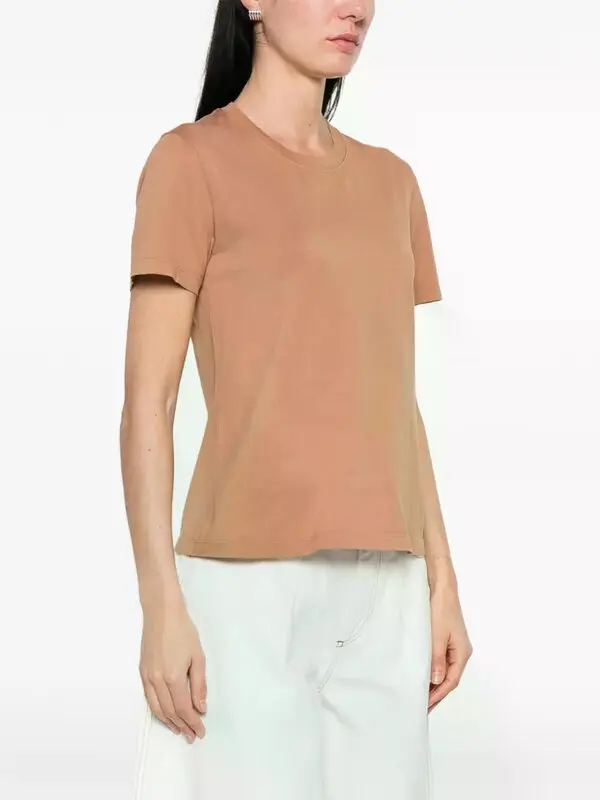 ROBERTO COLLINA Crew-neck T-shirt - Brown