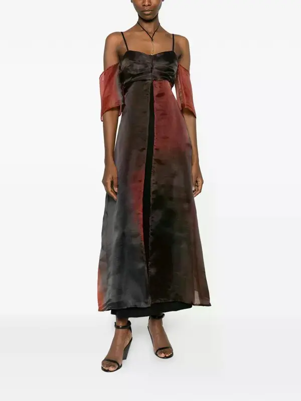 COLLECTION PRIVEE? Off-shoulder Dégradé Dress