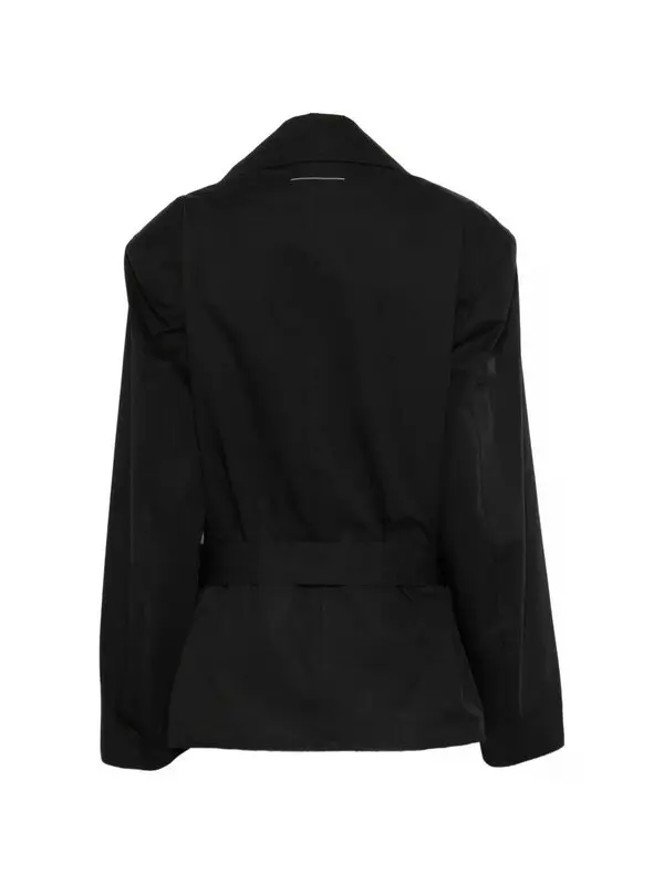 MAISON MARGIELA Buttoned Belted Trench Coat