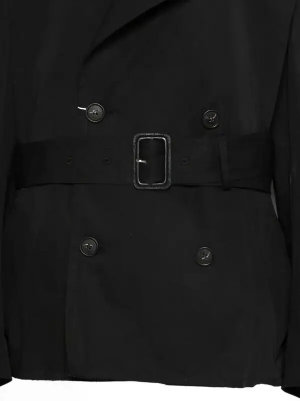 MAISON MARGIELA Buttoned Belted Trench Coat