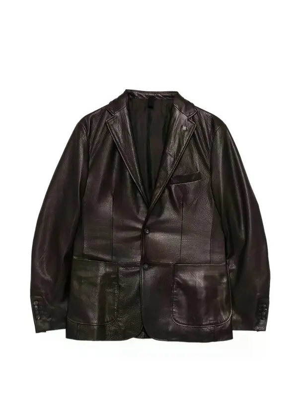 Tagliatore Wes Leather Jacket