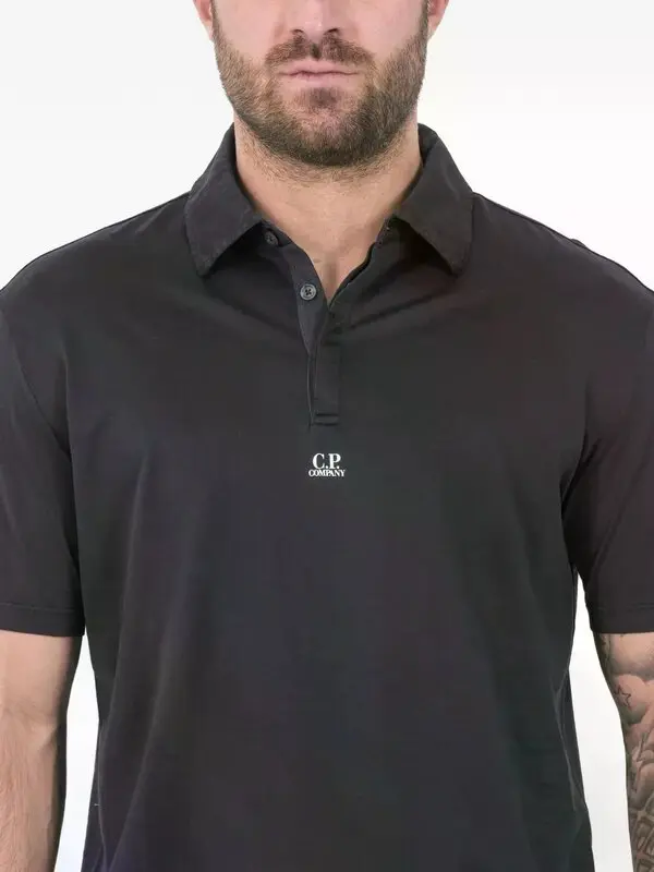 C.P. COMPANY Buttoned Polo Shirt