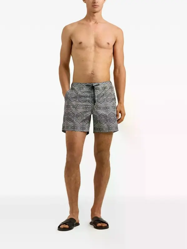 Orlebar Brown Bulldog Patterned Swim Shorts