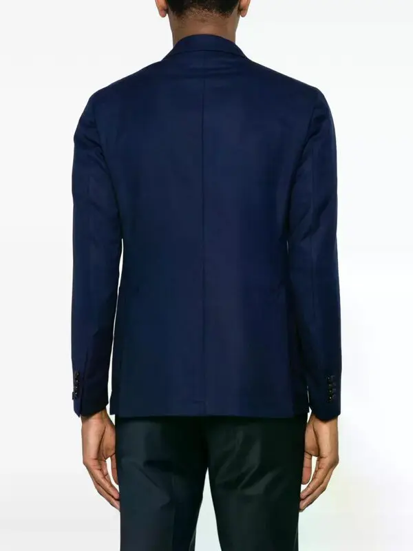 Tagliatore Double-breasted Patch-pocket Blazer