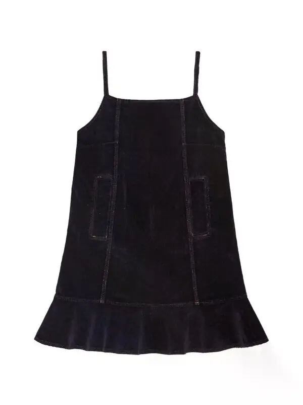 GANNI Paneled Mini Dress