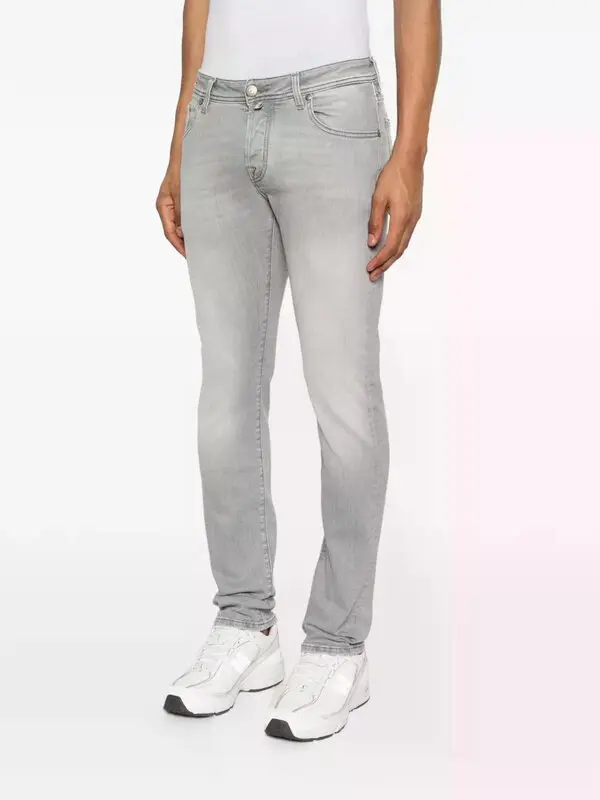 Jacob Cohen Nick Slim Five-pocket Jeans - Grey