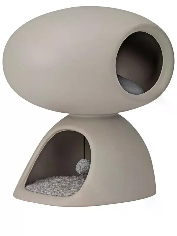 QEEBOO Oval Cat Cave - Grey