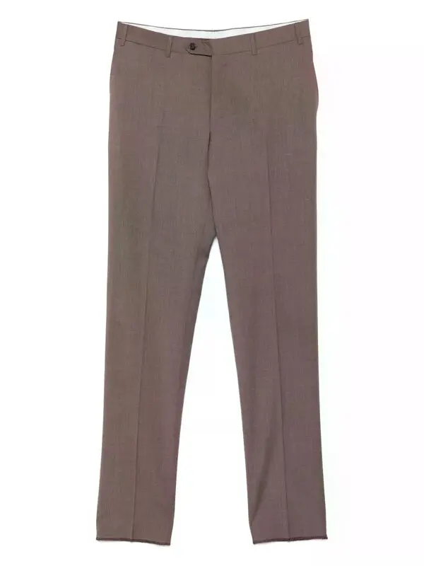 Canali Tailored Trousers - Brown