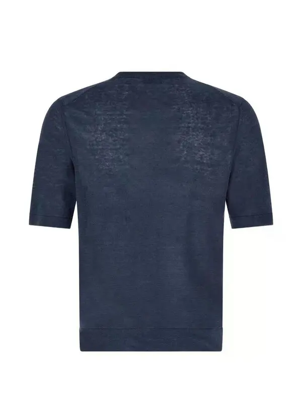 BALLANTYNE Argyle-pattern T-shirt