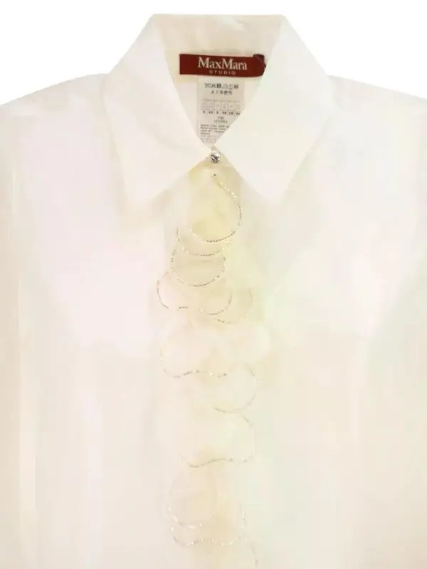 Max Mara Embroidered Shirt