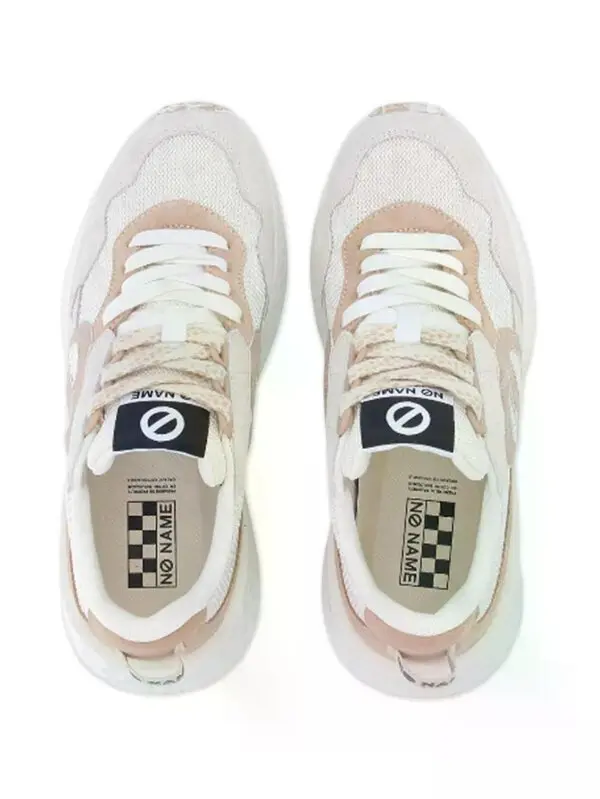 NO NAME Logo Panelled Sneakers - Neutrals