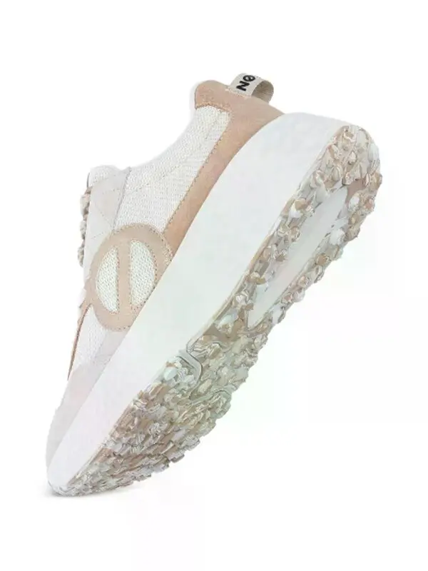 NO NAME Logo Panelled Sneakers - Neutrals