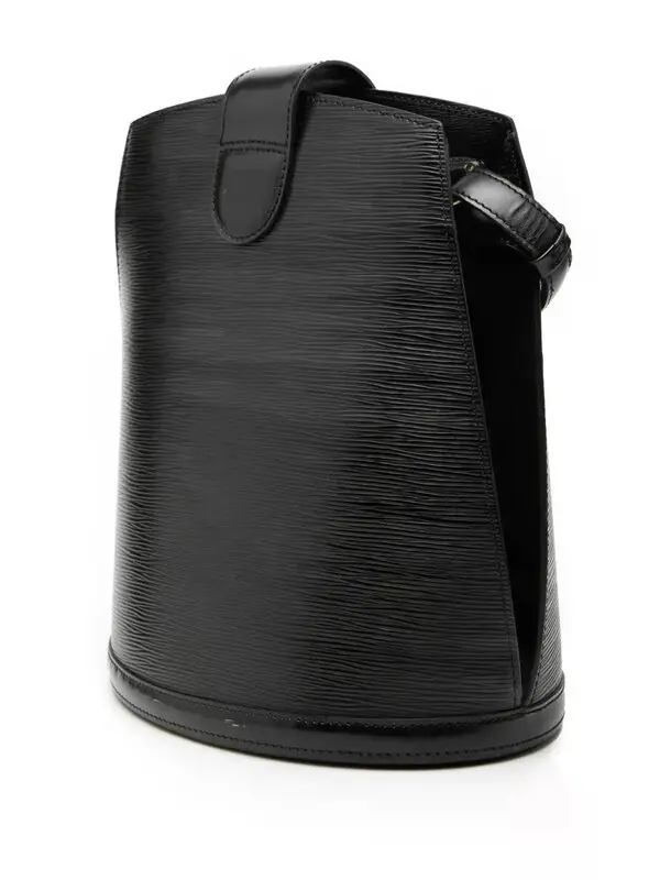 LOUIS VUITTON 1994 Epi Cluny Shoulder Bag - Black