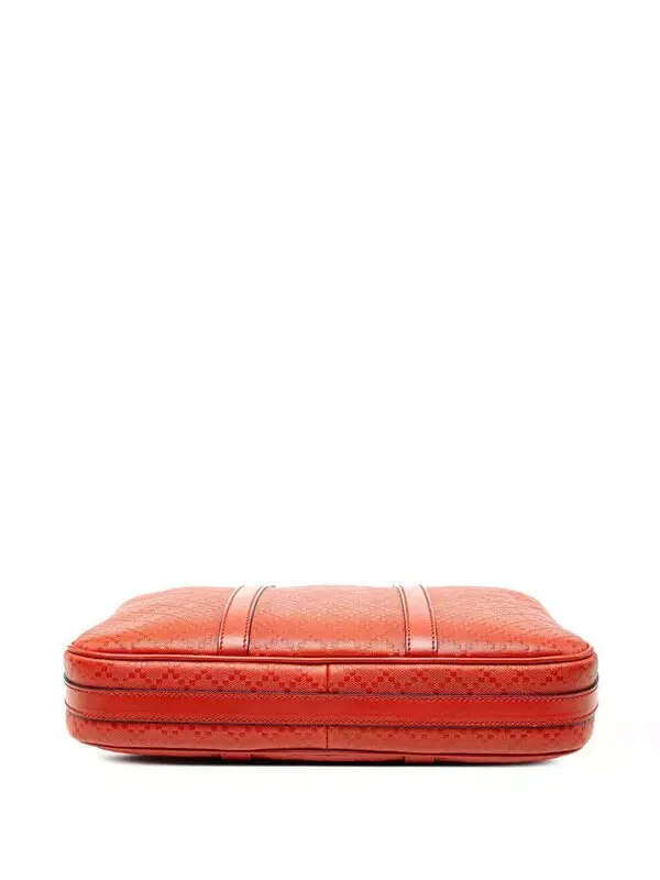 Gucci Diamante Leather Business Bag