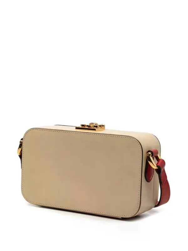Gucci Leather Interlocking G Crossbody Bag