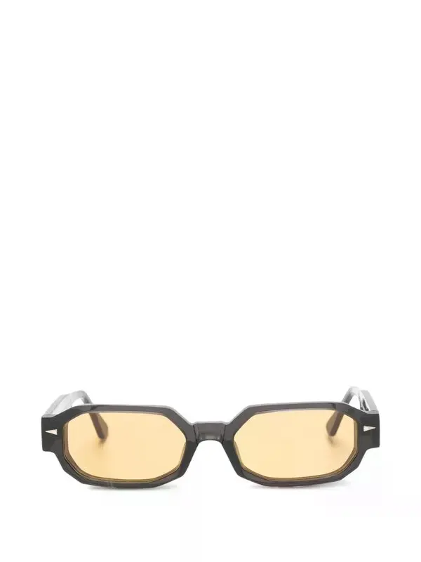 AHLEM Jules Geometric Sunglasses - Black