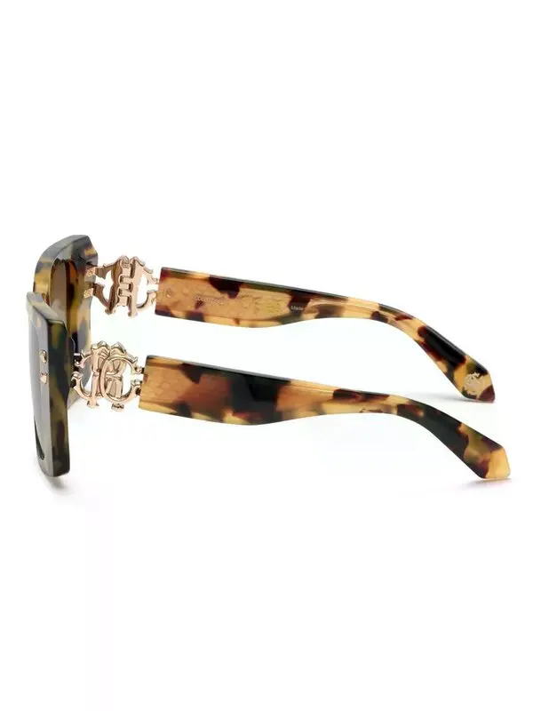 Roberto Cavalli Oversized Sunglasses - Brown