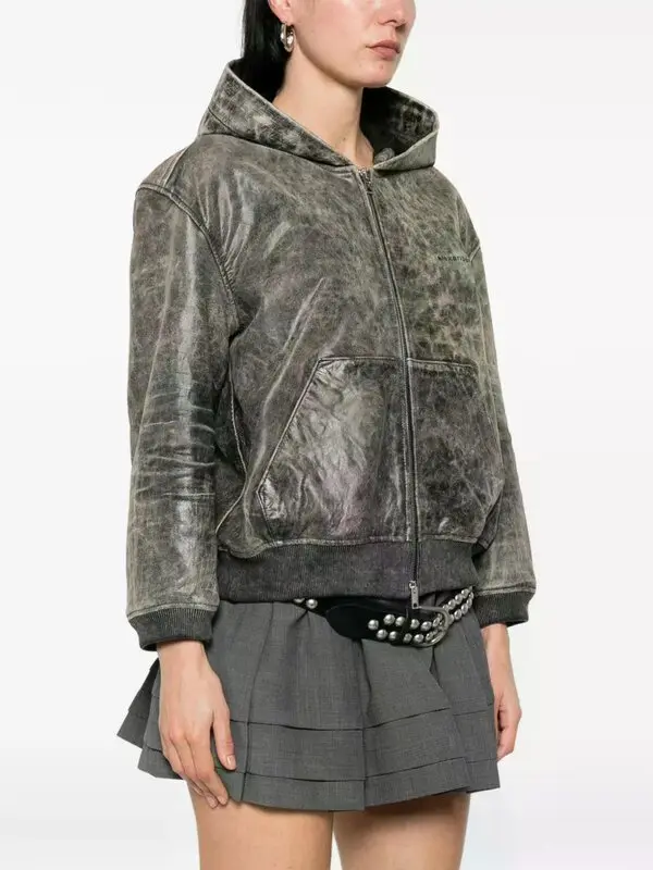 Alexander Wang Hooded Zip-up Jacket
