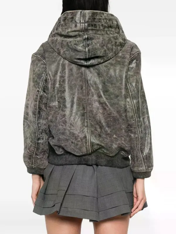 Alexander Wang Hooded Zip-up Jacket