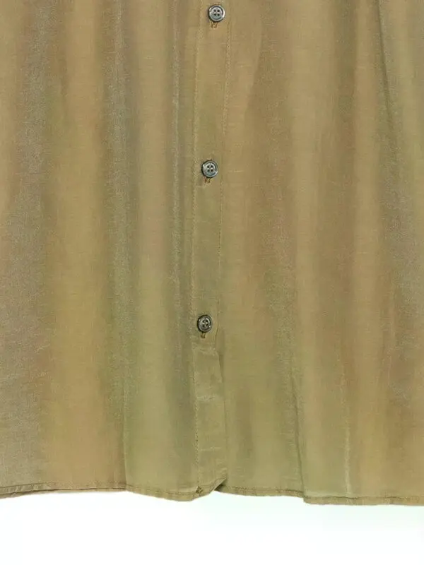 ROBERTO COLLINA Half-button Short-sleeve Shirt