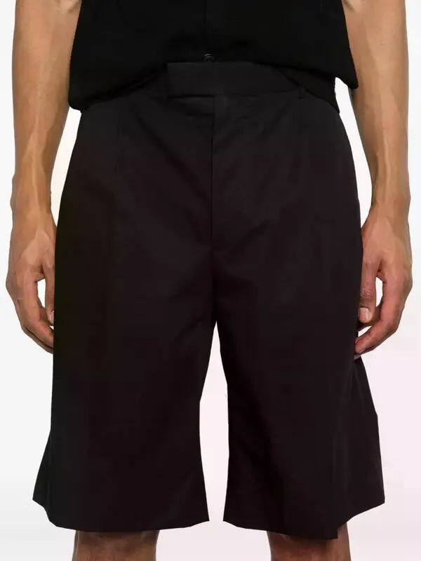 Karl Lagerfeld Pleated Tailored Shorts