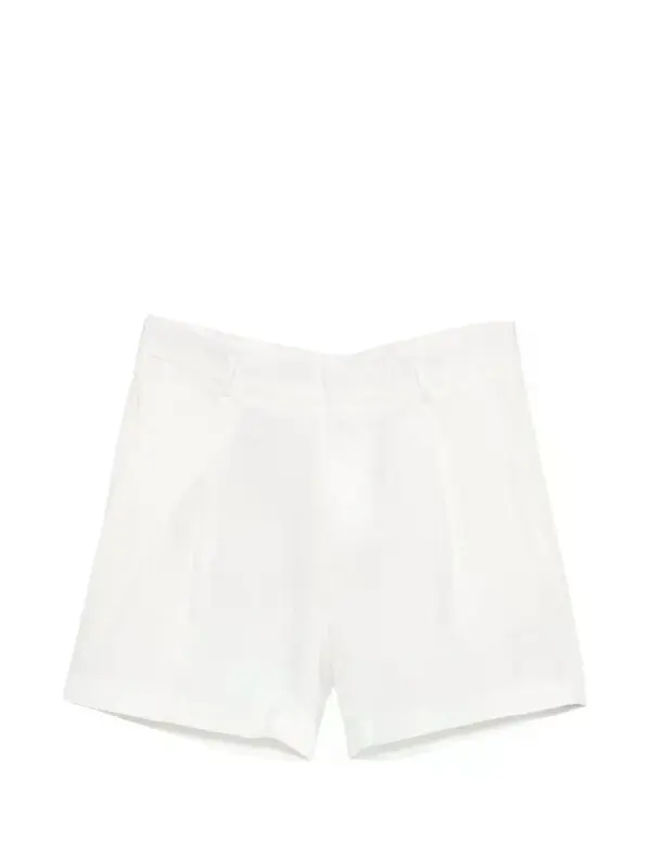Karl Lagerfeld Pleated Pocket Shorts - Neutrals