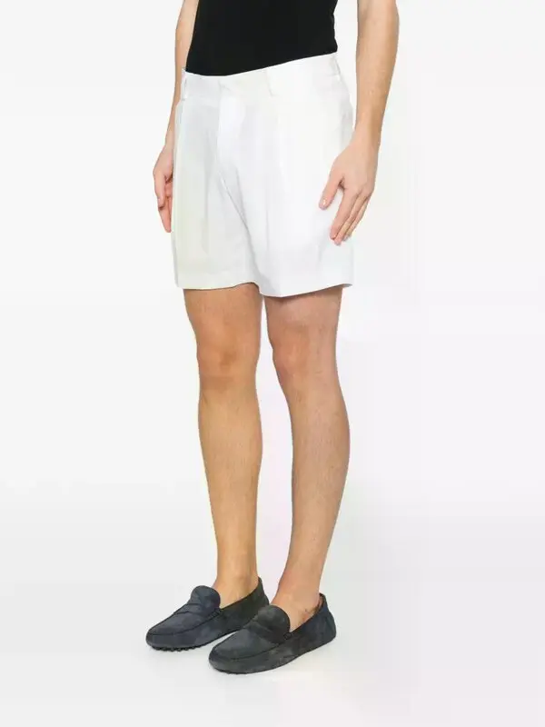 Karl Lagerfeld Pleated Pocket Shorts - Neutrals