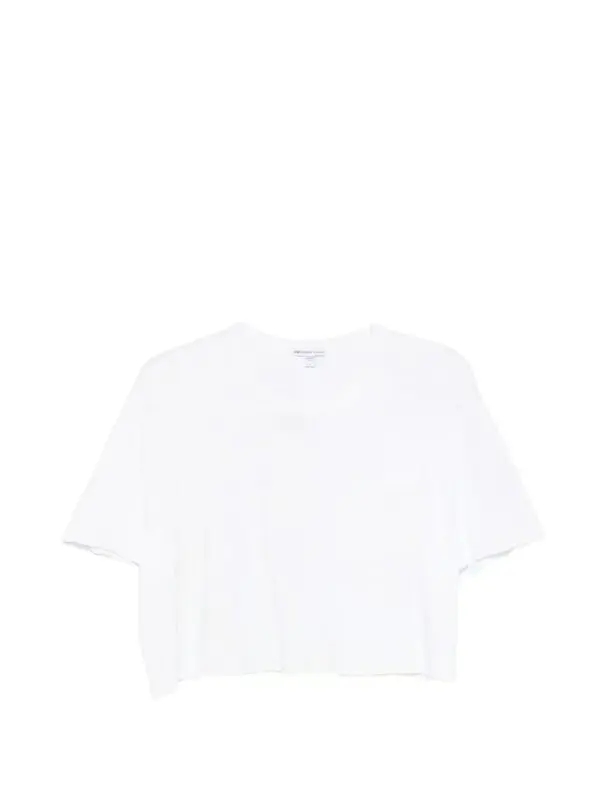 JAMES PERSE Patch-pocket T-shirt - White