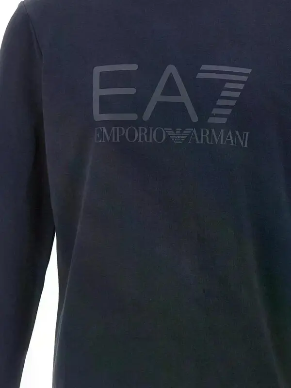 EA7 Core Identity Tonal-logo Sweatshirt