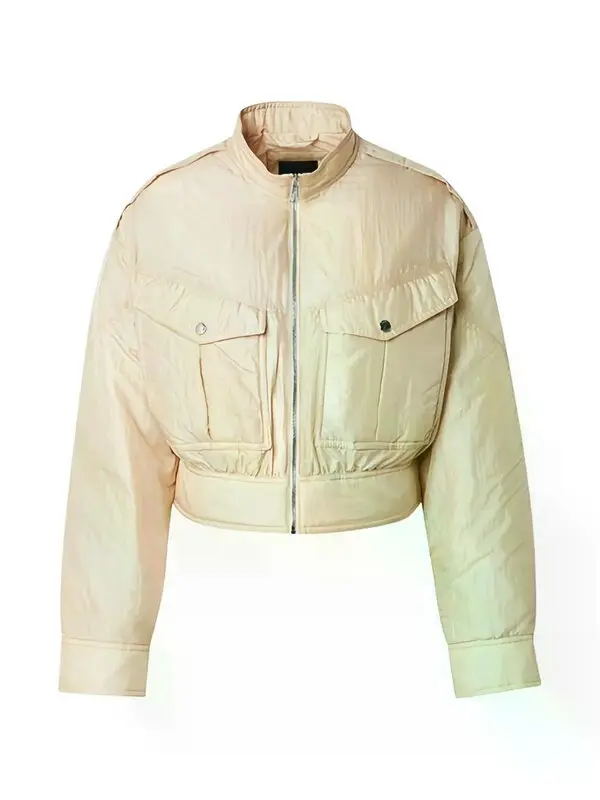 BOSS Zip-up Chest-pocket Jacket - Neutrals