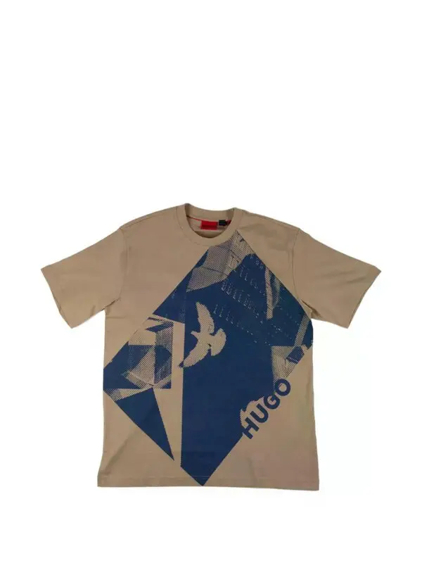 Hugo Graphic T-shirt - Neutrals