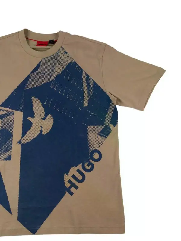 Hugo Graphic T-shirt - Neutrals