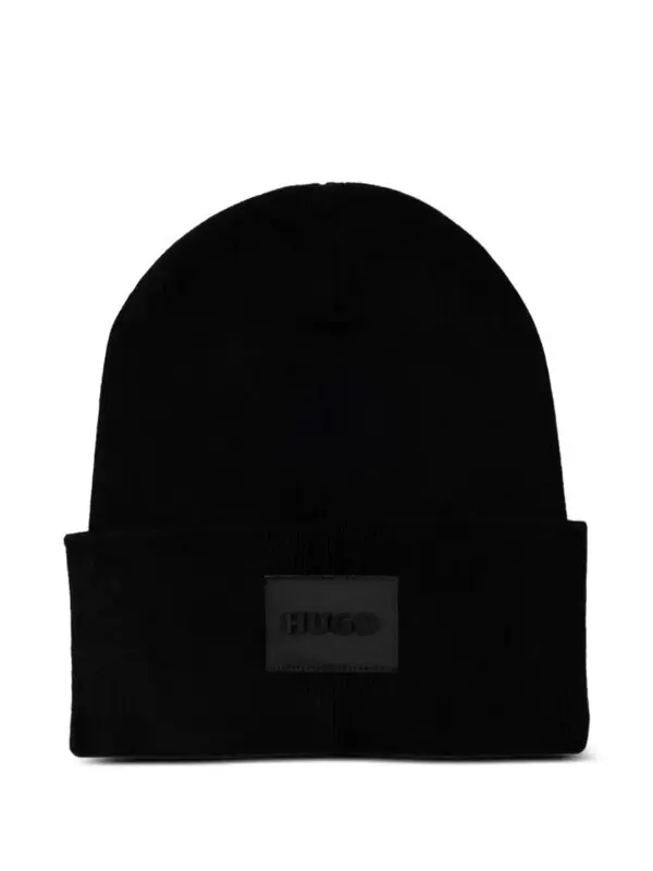 Hugo Beanie Hat - Black